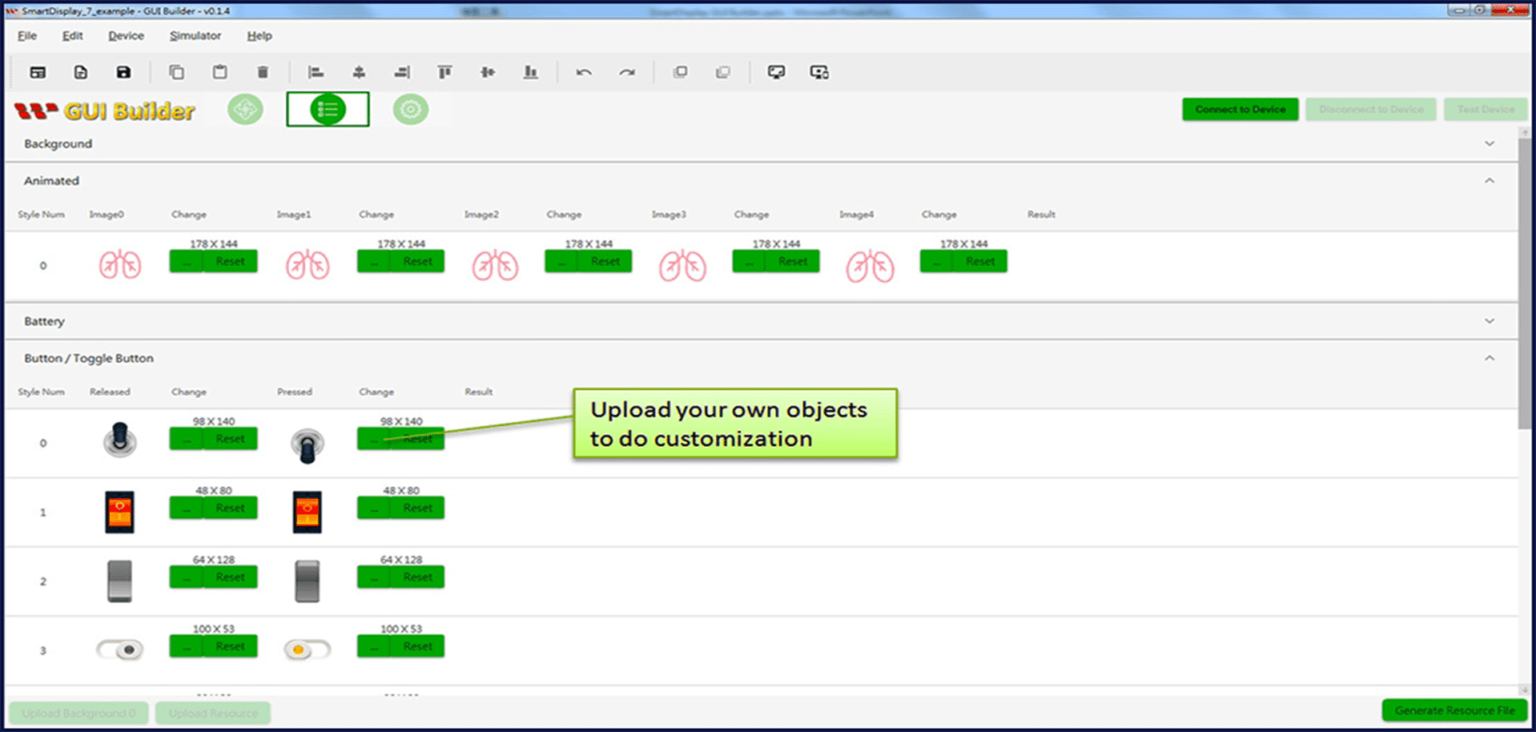 GUI Builder – Individuelles Interface-Design | GMS